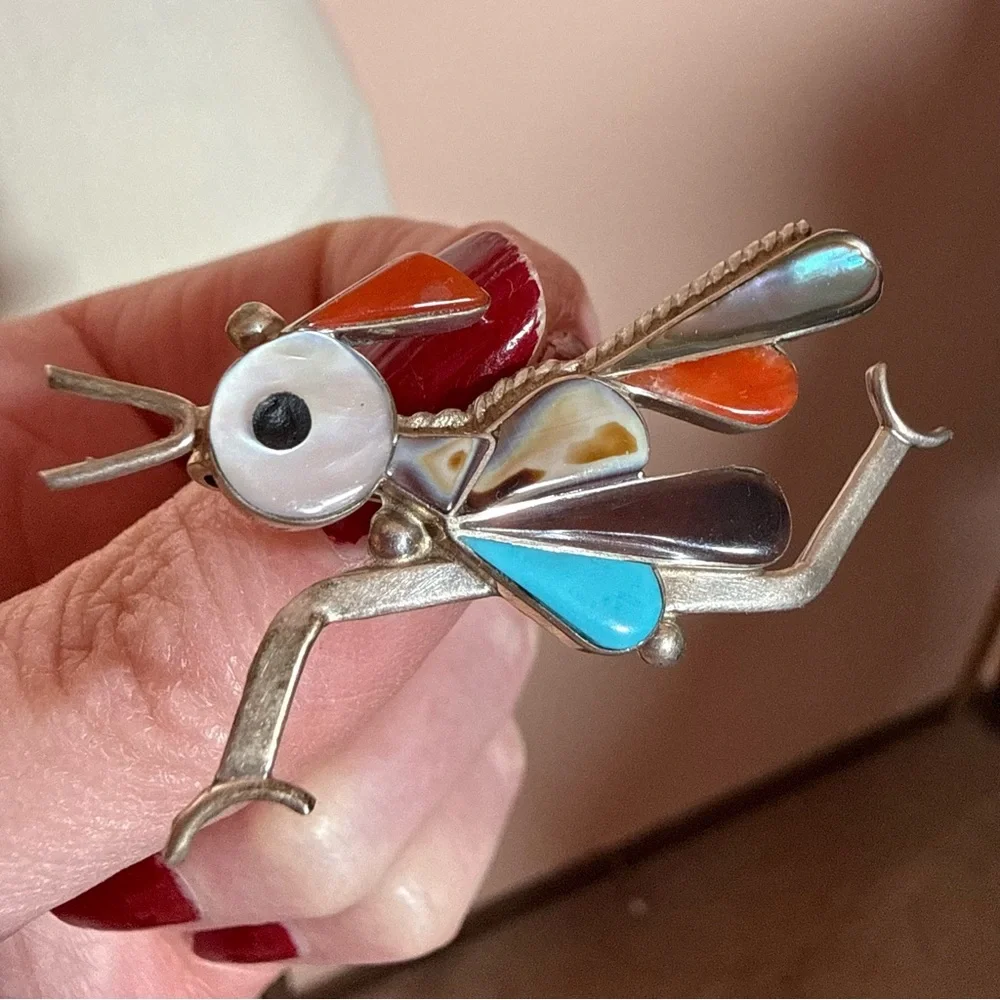 Zuni | Jewelry | Vintage Native American Zuni Signed Natural Stone ...